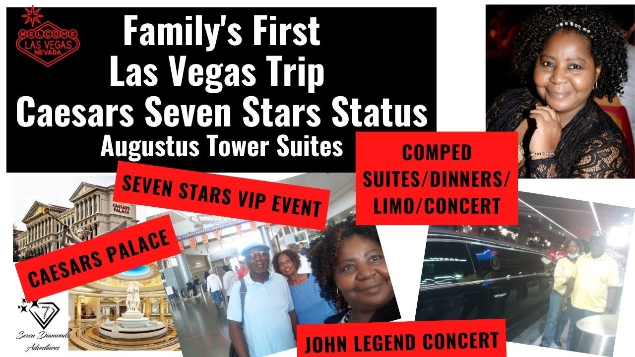 Family's First Las Vegas Trip, Caesars Seven Stars, COMPED SUITES - YouTube