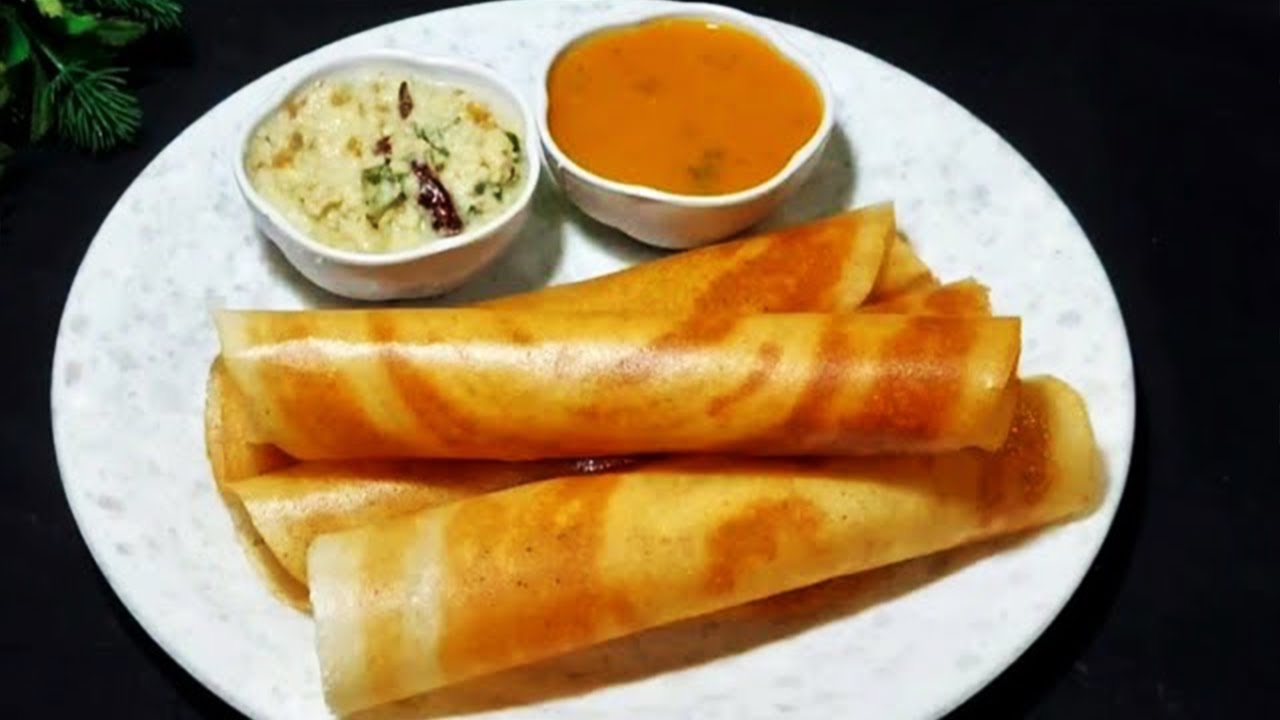 Easy Rava Dosa Recipe | How To Make Dosa At Home | Dosa Recipe ...