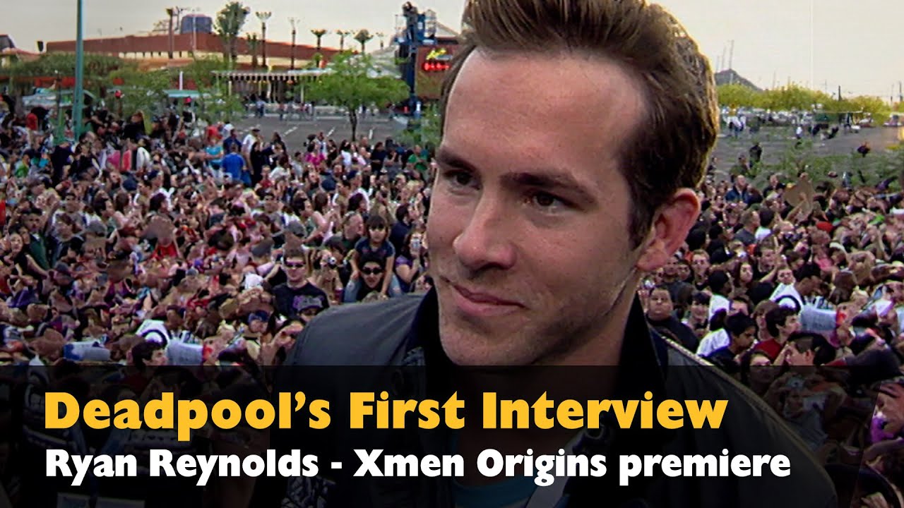 Ryan Reynolds: Deadpool's First Interview - YouTube