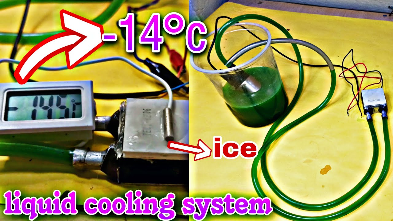 🇮🇳Making a Powerful liquid cooling system😱 for peltier module ...