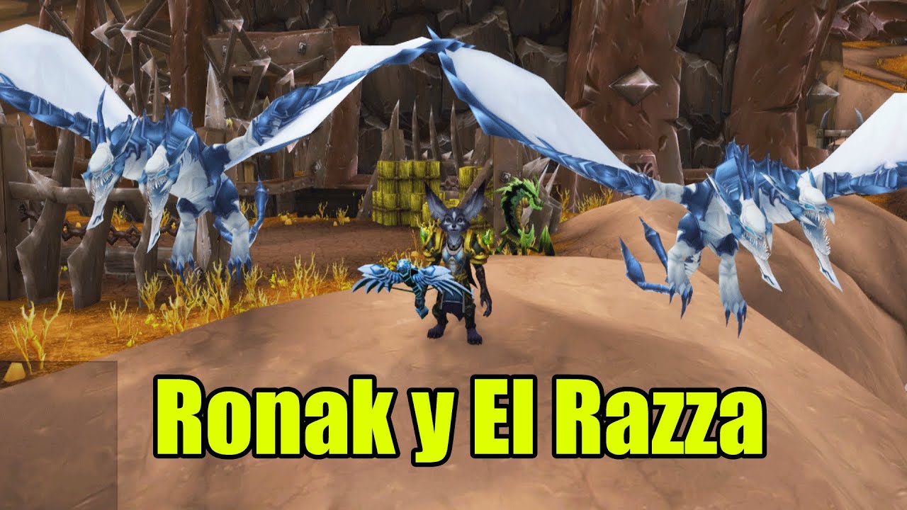 World of Warcraft RONAK Y EL RAZA MASCOTAS RARE PARA CAZADOR - YouTube