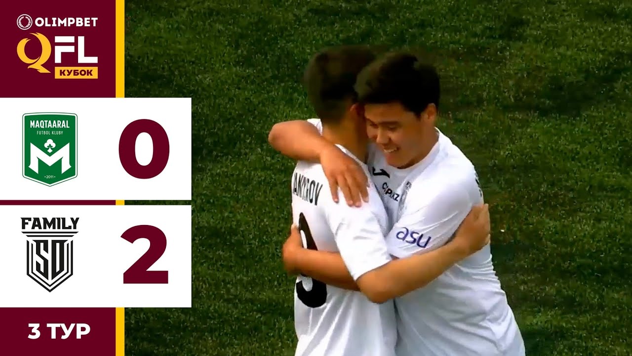 Мақтаарал 0:2 SD Family | OLIMPBET QFL Қазақстан Кубогы 2024 | 3 тур ...