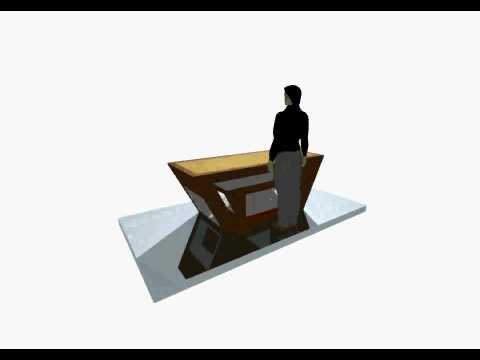 VectorWorks table and chair - YouTube