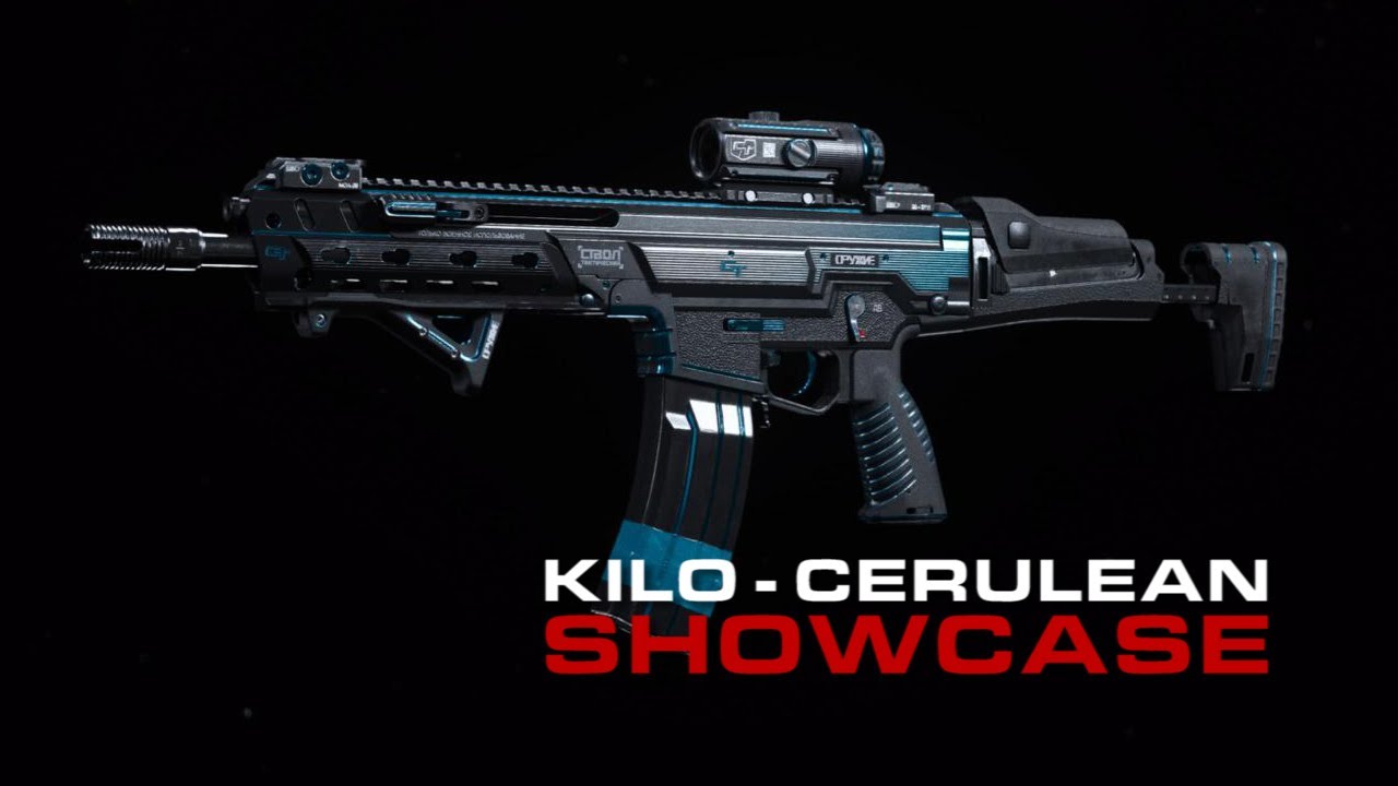 Cerulean Kilo Blueprint Weapon Showcase (Call of Duty : Modern Warfare ...