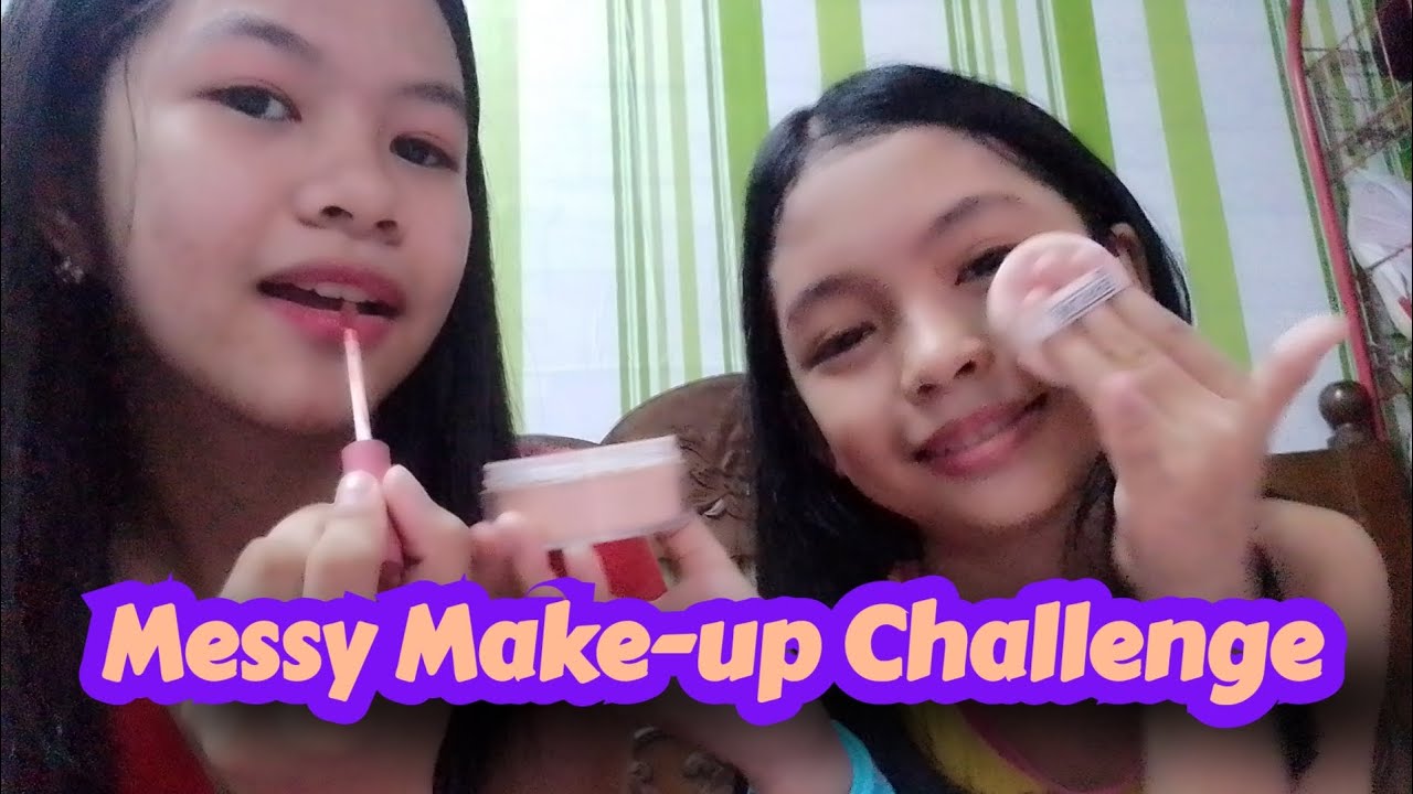 Vlog#5 | MESSY MAKE-UP CHALLENGE!!💛 - YouTube