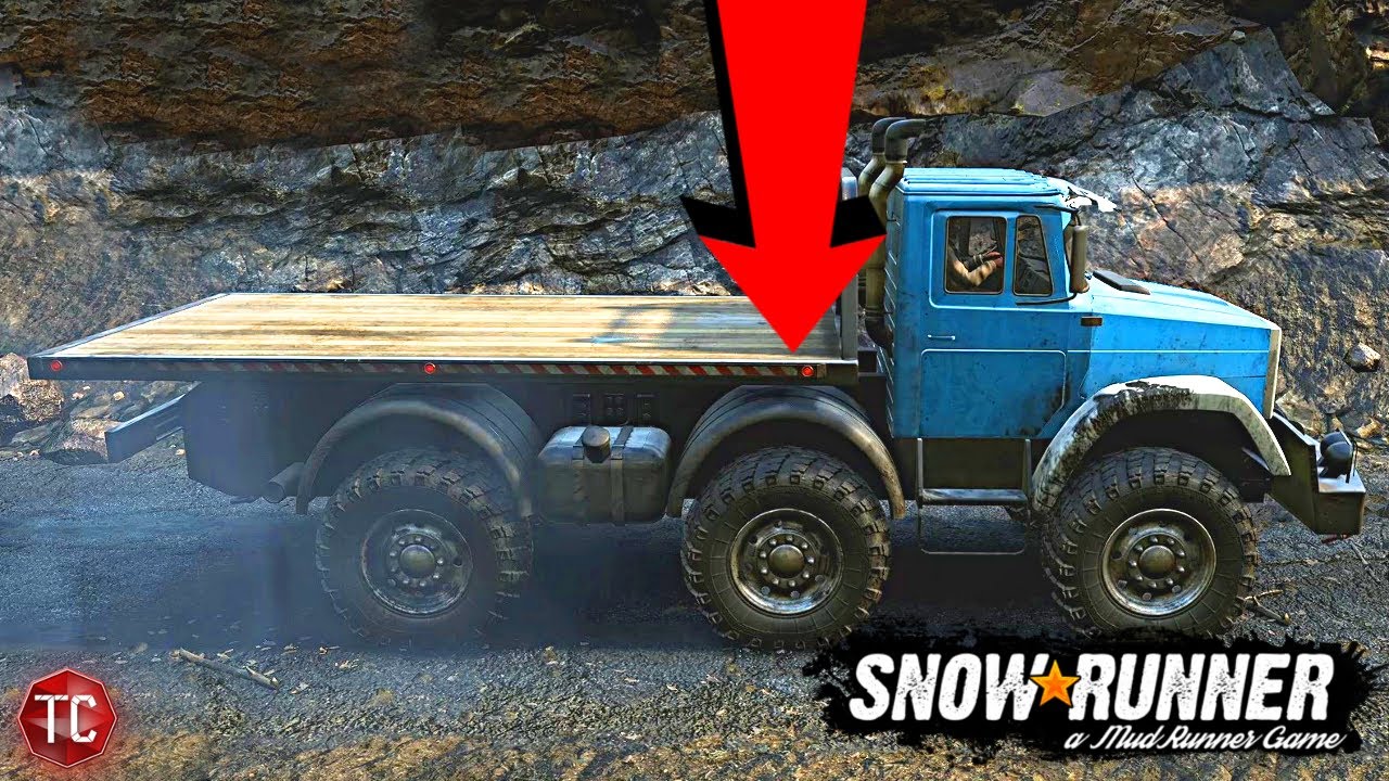 SnowRunner: This NEW Truck CANNOT HIGH CENTER! (Symetrical 6x6) - YouTube