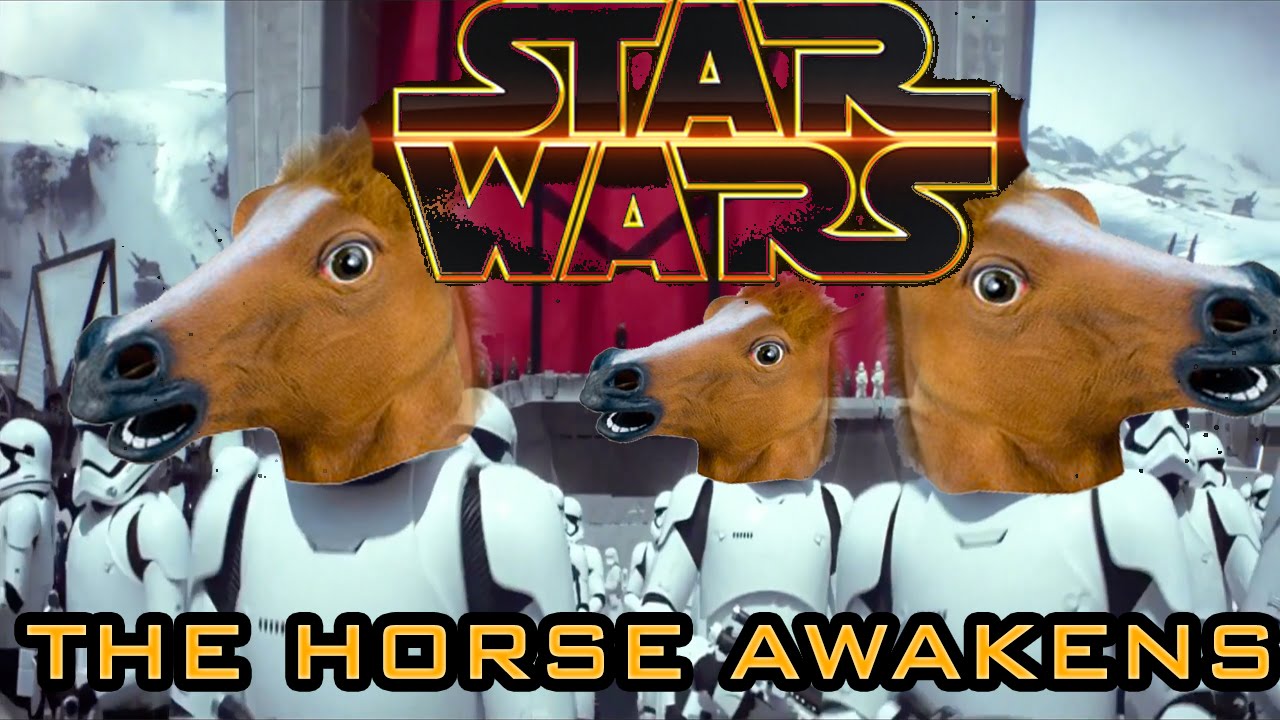 Star Wars The Horse Awakens Trailer - YouTube