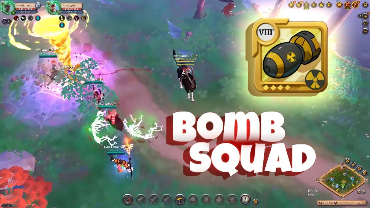 Albion Online BOMB SQUAD – One Shot Everything!💣 - YouTube