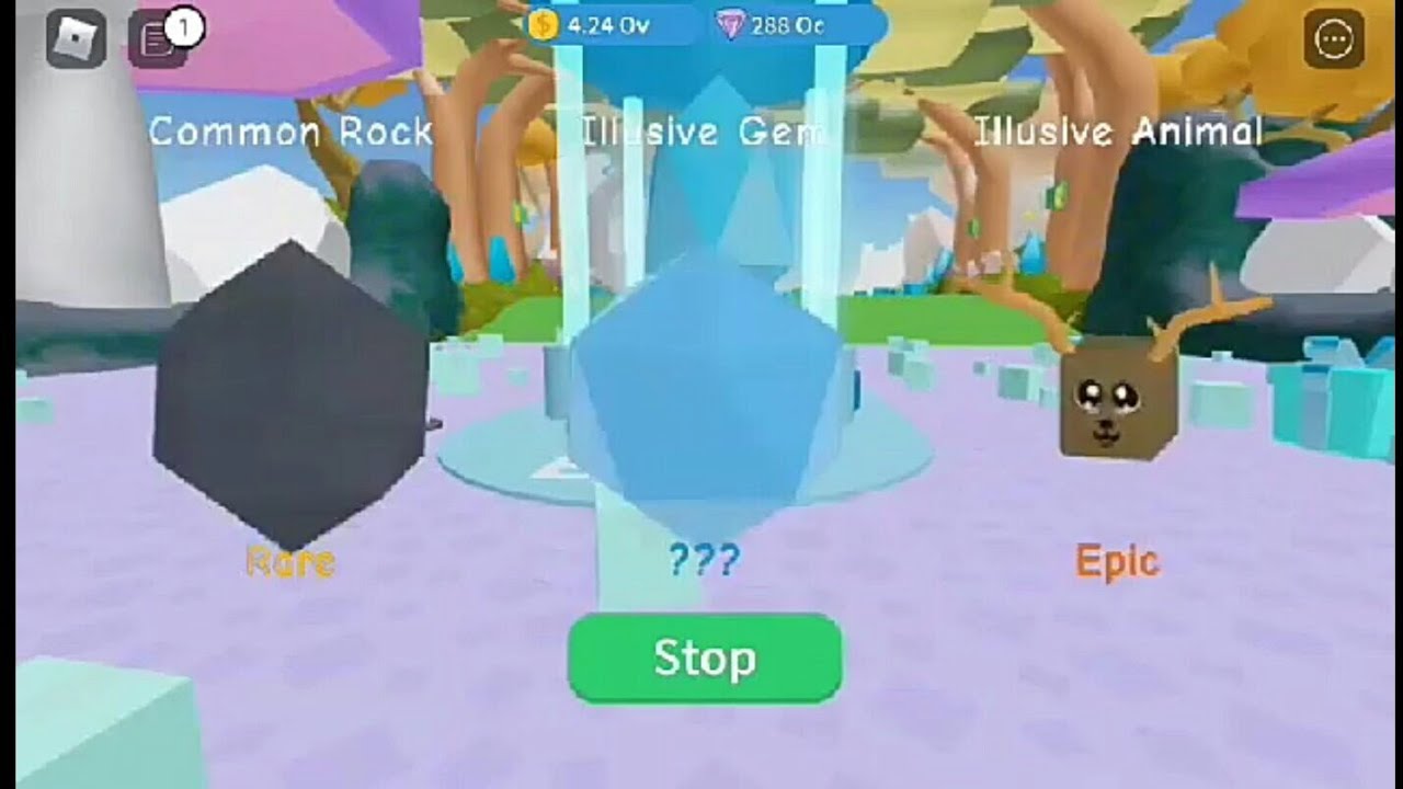 📦 Unboxing Simulator 📦 0.0001% Mythic Pet, ILLUSIVE GEM 💠 From ILLUSIVE ...