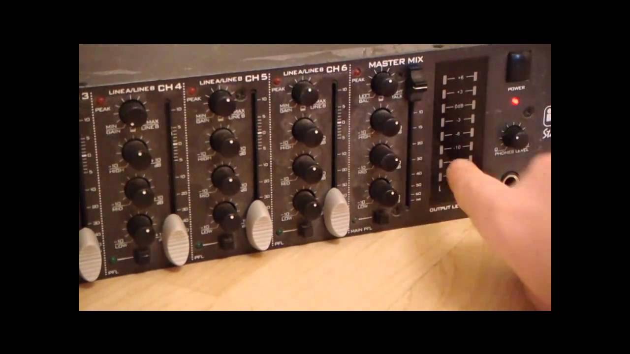 Test und Check zum IMG Stageline MPX-80 Mischpult [HD] - YouTube