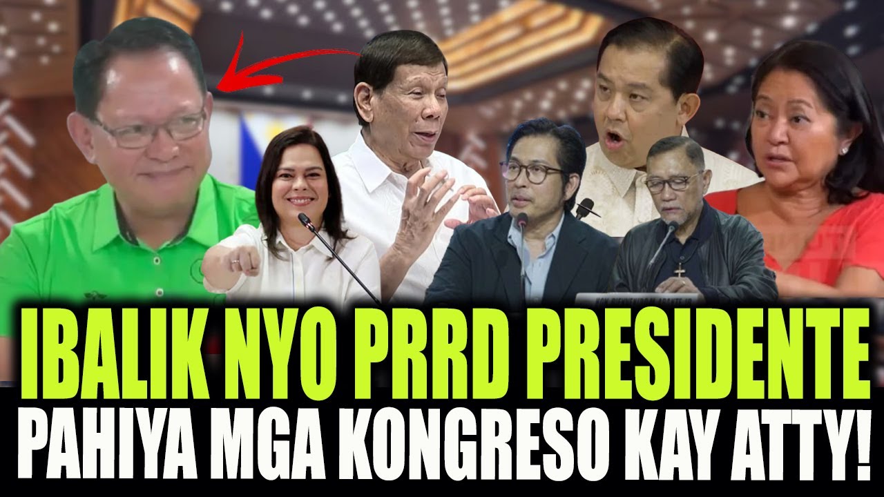 IBALIK NYO PRRD PRESIDENTE! ATTY RAUL LAMBINO ANG GALING MO BUTATA ...