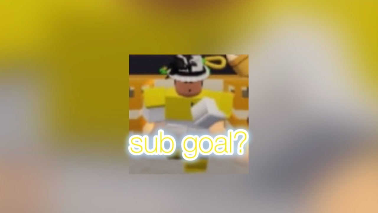New Sub Goal? (Roblox Rivals) - YouTube