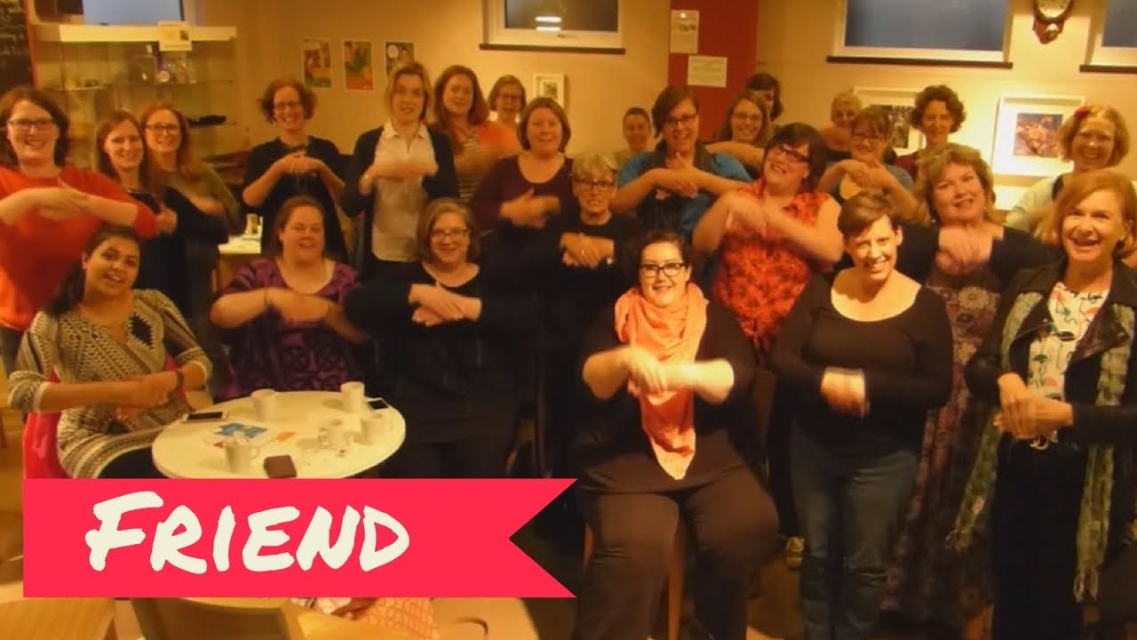 Friend (Makaton sign language) DanceMatters - YouTube
