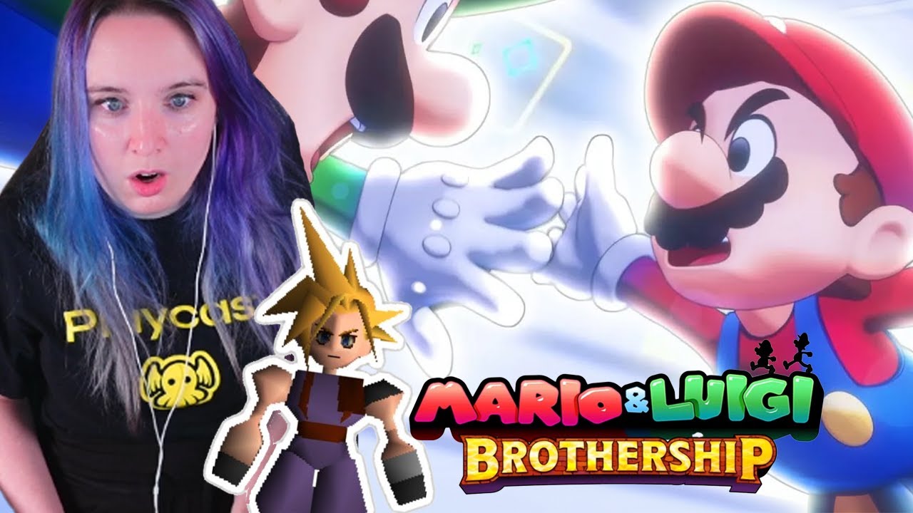 that one paper mario girl plays mario & luigi rpg for the first time ...