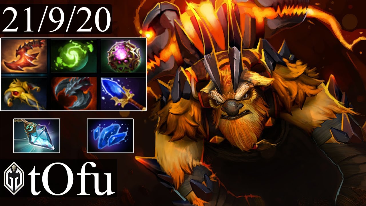 GG.tOfu - Earthshaker | Offlane Gameplay Dota 2 Patch 7.34b - YouTube