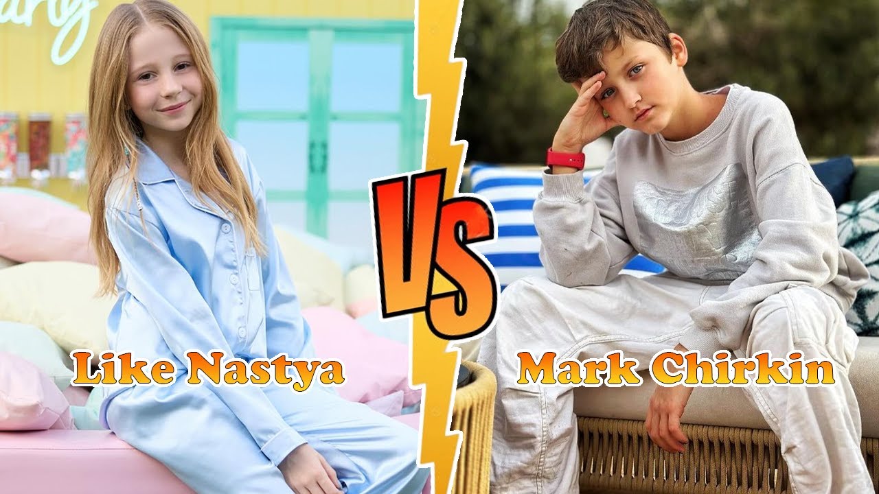 Like Nastya VS Mark Chirkin Transformation 2024 ★ From Baby To Now ...