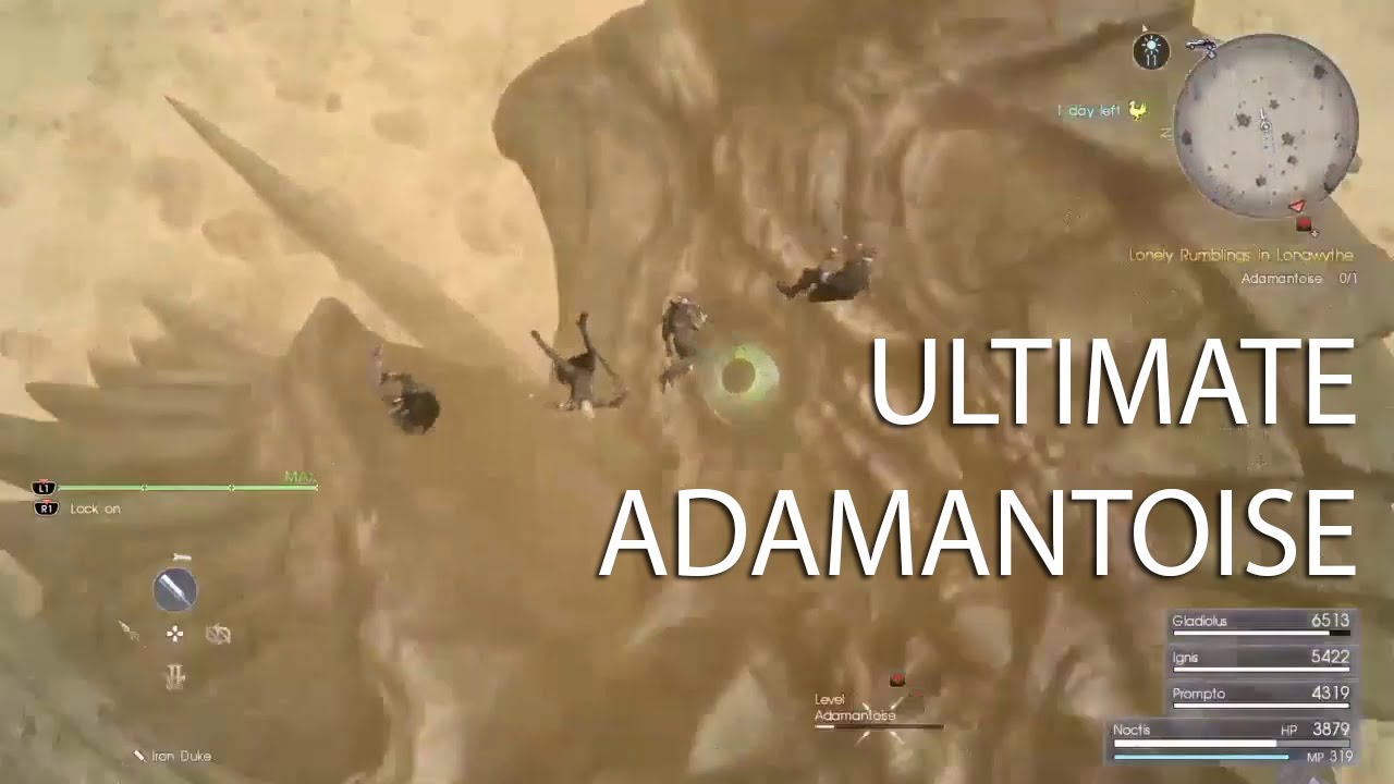 ADAMANTOISE ULTIMATE BOSS BATTLE - YouTube