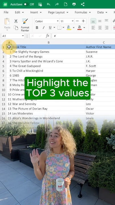 Sheets Hack | 🙌 Highlight your highest values to make them POP! 🎨 #excel #sheets #exceltips ...