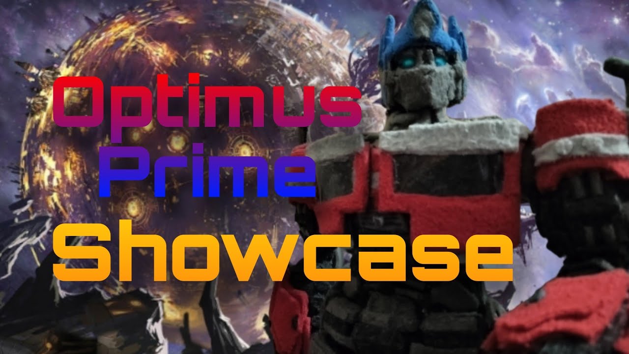 My Most Detailed Puppet Yet! Optimus Prime Puppet Showcase! - YouTube