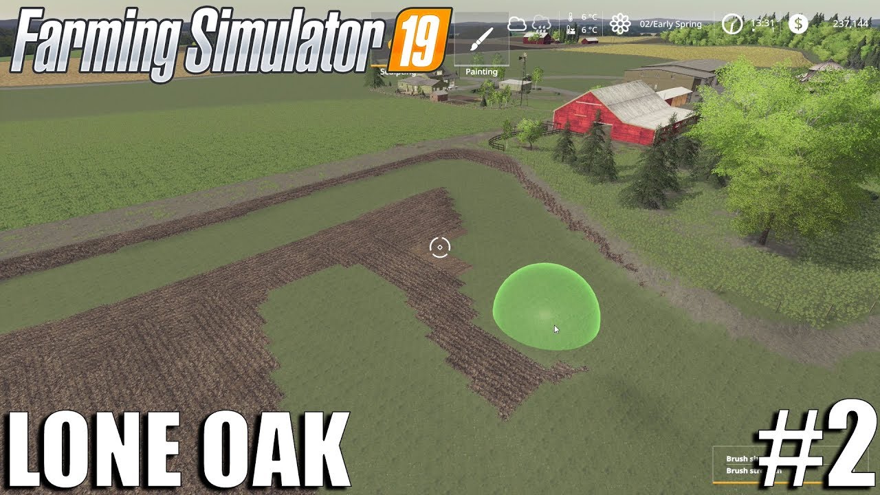 Lone Oak with SEASONS | FS19 Timelapse #2 | Farming Simulator 19 ...