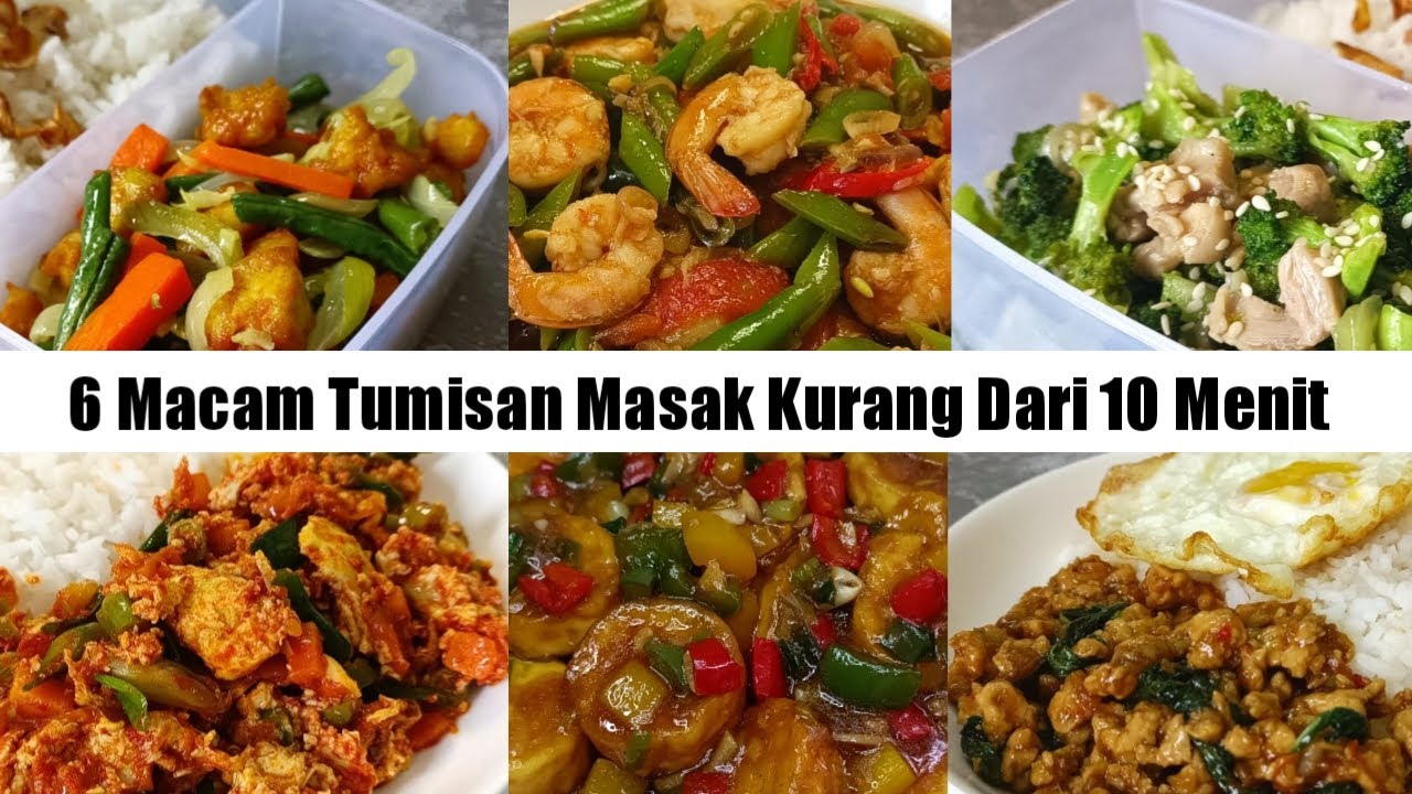 6 Macam Tumisan Enak Cocok untuk Sahur !! - YouTube