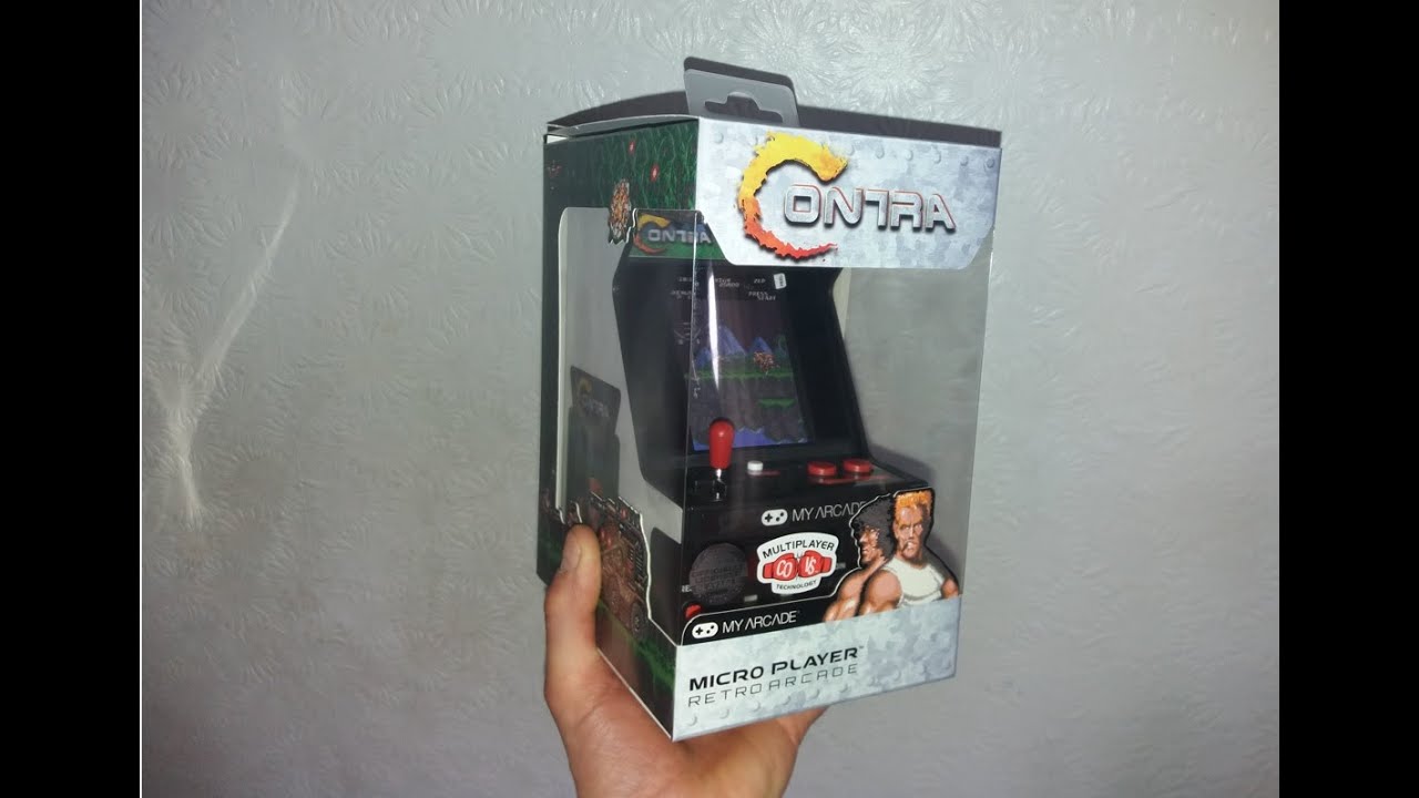 Lets try the Contra My Arcade Micro Player Retro Arcade - YouTube