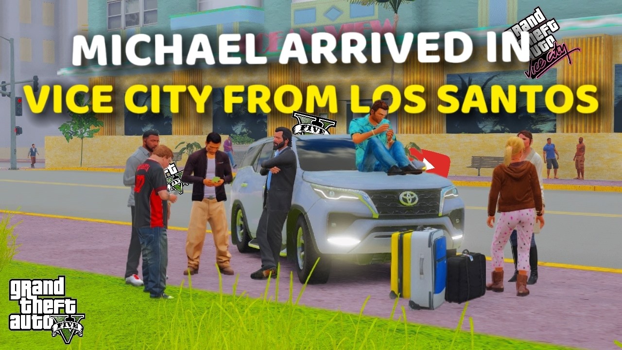 MICHEAIL ARRIVED IN VICE CITY | MICHEAIL VICE CITY PONCH GAYA | MR BLUE ...