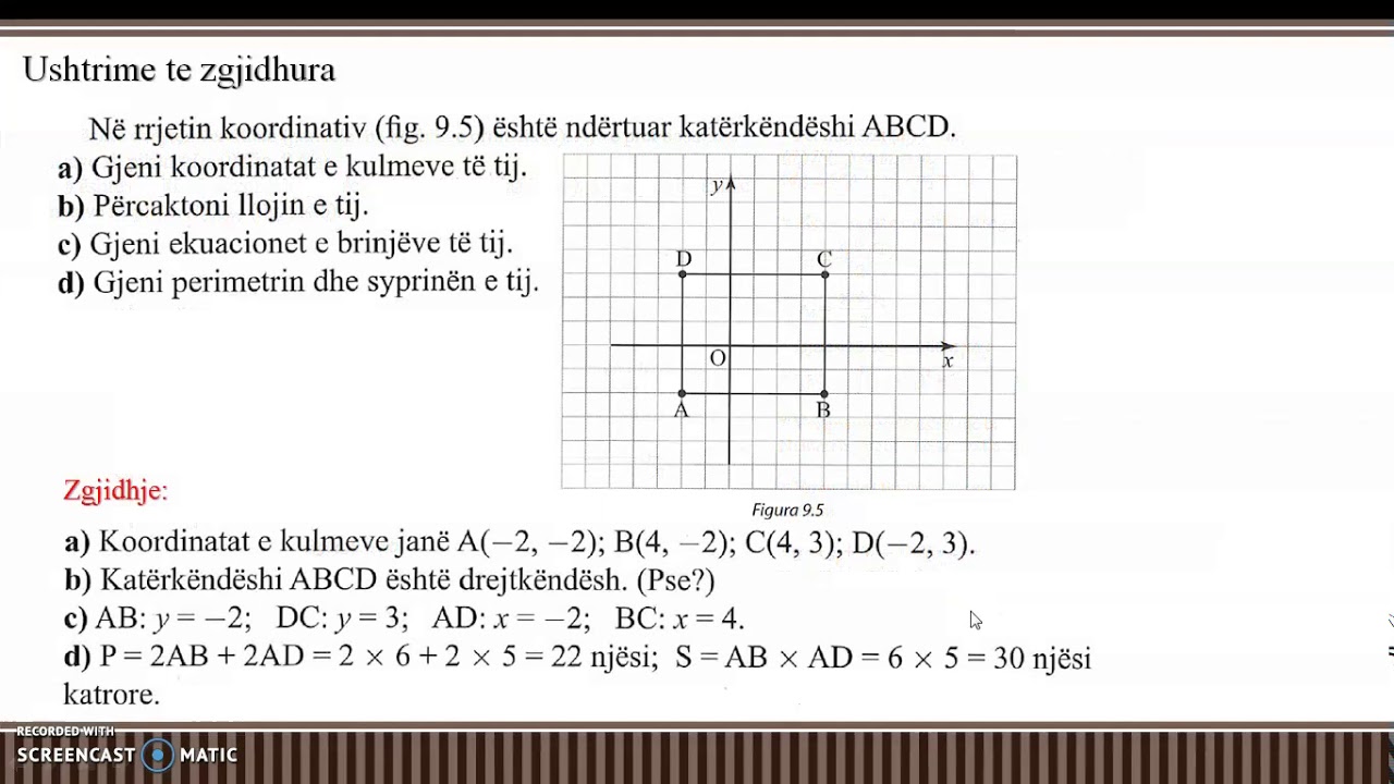 Material pergatitor - Matematike IX - Kreu 9 - Funksioni linear - YouTube