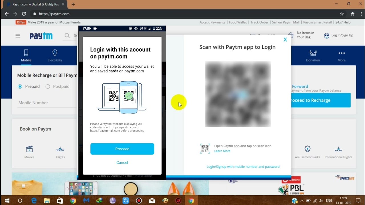 How To Login To Paytm Account In PC | Paytm Web - YouTube