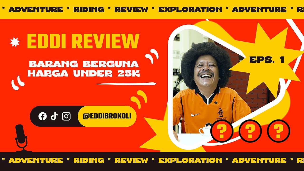 Unboxing tapi gak tau barangnya apaan? Lah gimana? Justru ini yang unik dari Eddi Review. - YouTube