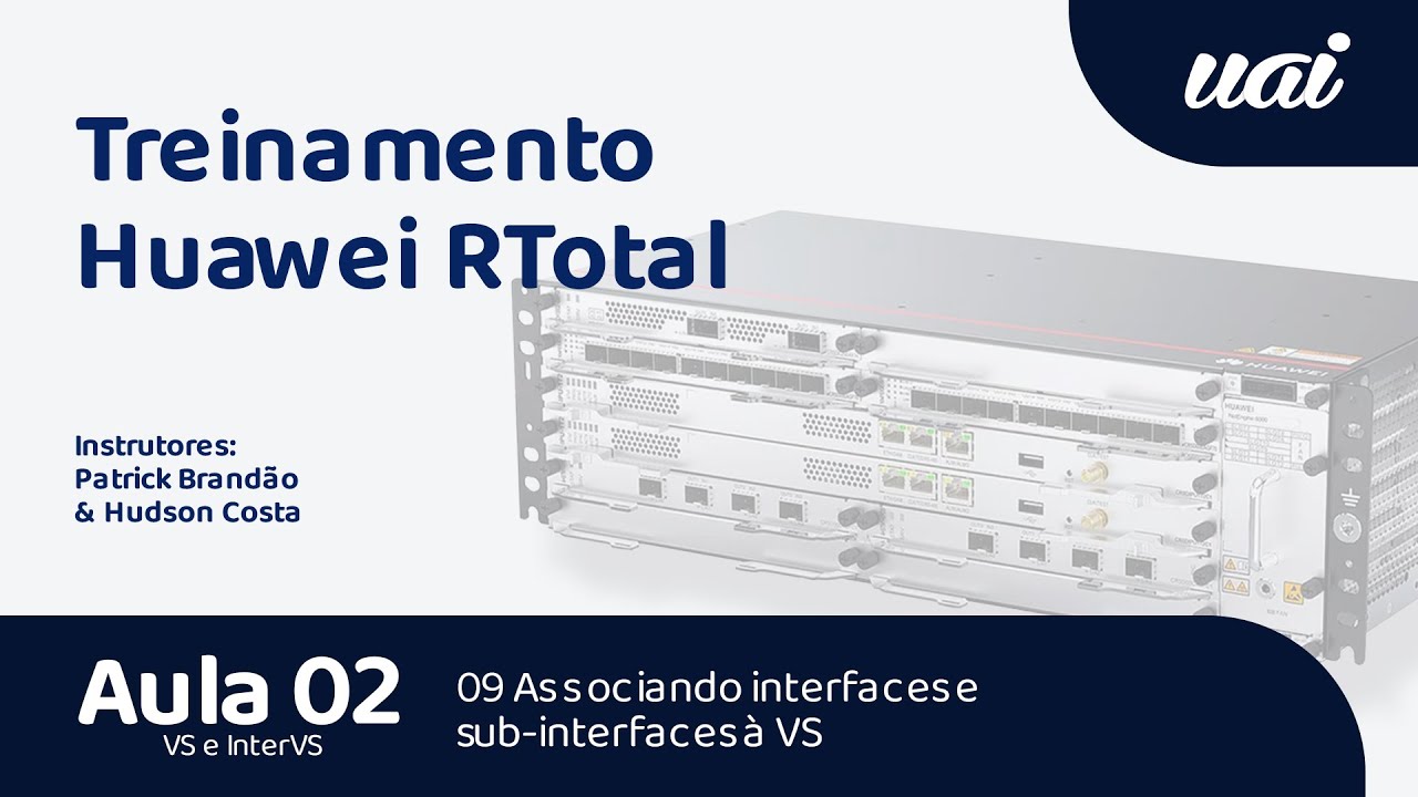 39 Associando interfaces e sub interfaces à VS - YouTube