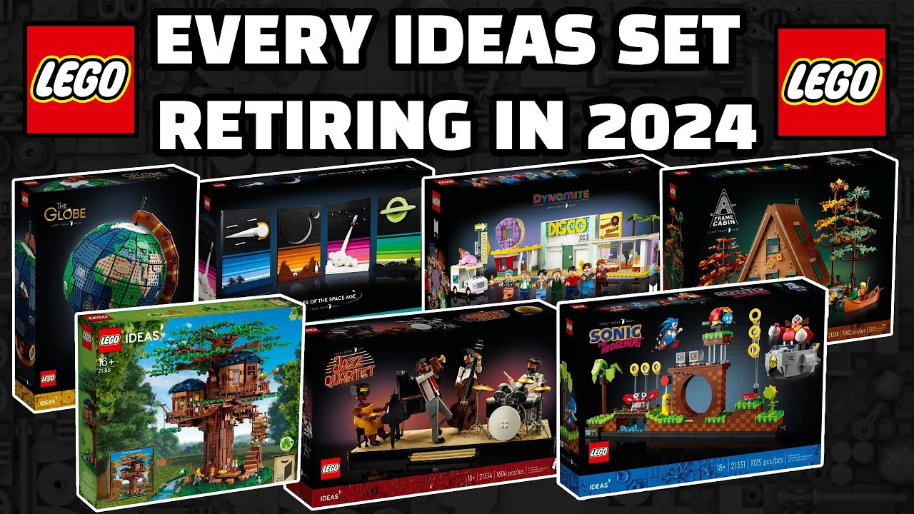 EVERY LEGO Ideas Set Retiring in 2024! - YouTube