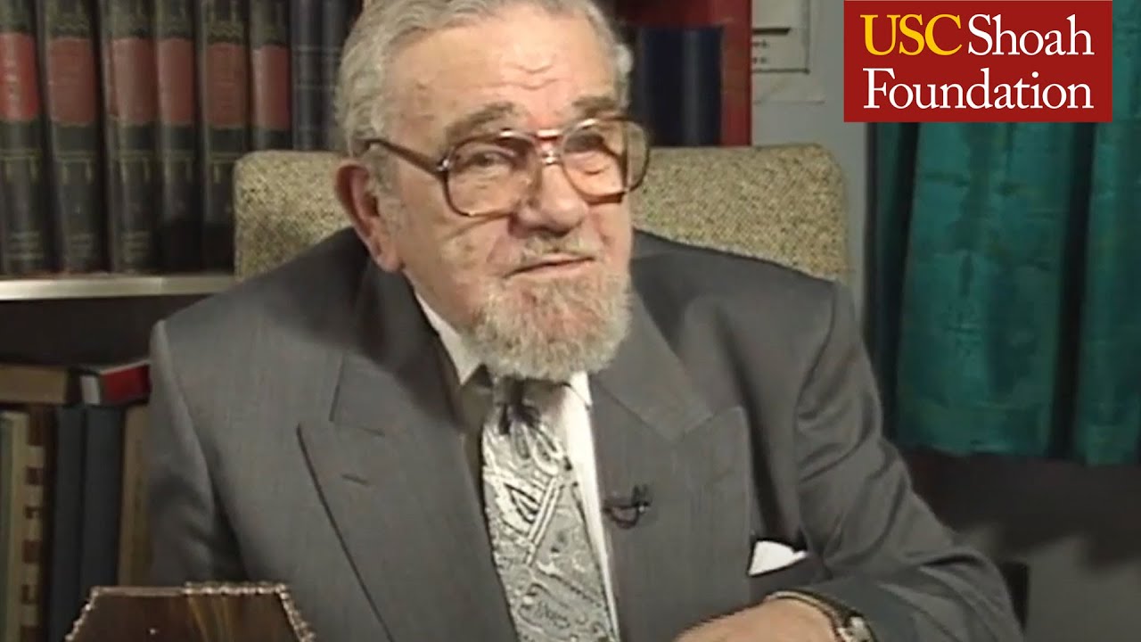 Liberator Leslie Hardman on Hanukkah | USC Shoah Foundation - YouTube