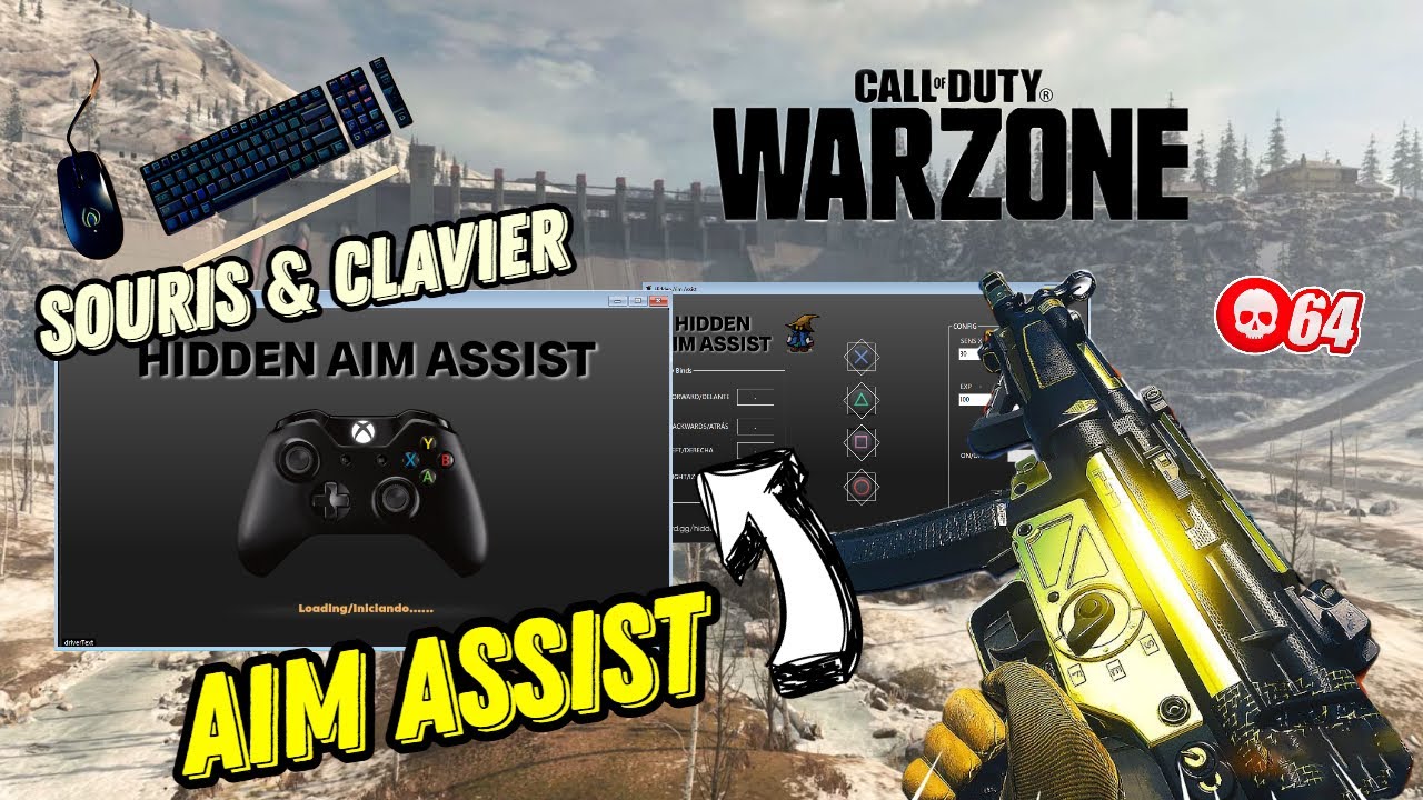 Comment avoir AIM ASSIST au CLAVIER et SOURIS sur COD Warzone | 2025 ...