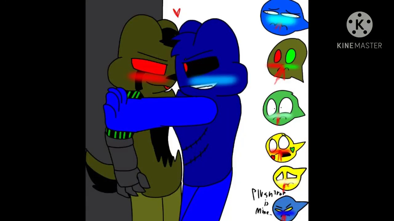 bfb horror four x horror plushtrap - YouTube