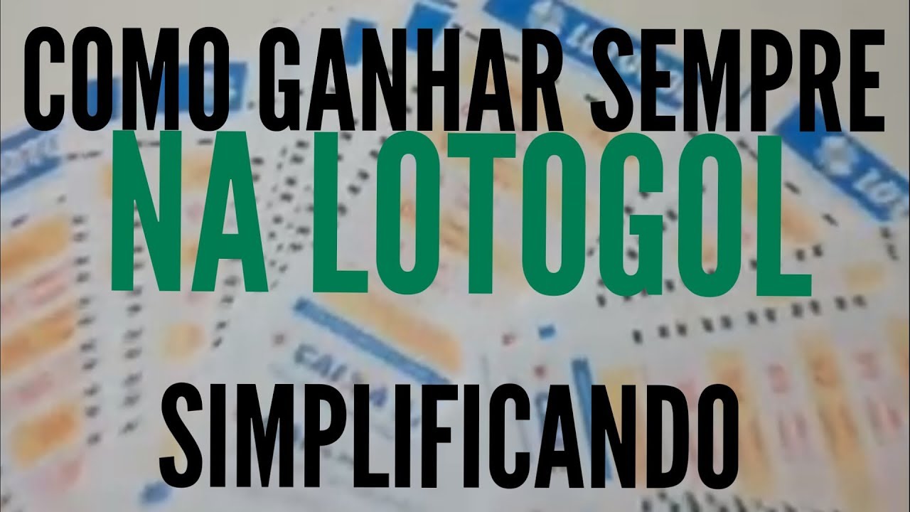 Como ganhar na lotogol toda semana técnica fechamento 100% e ...