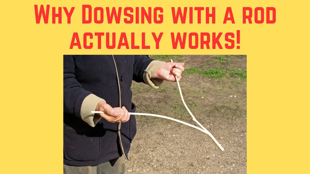 Why DOWSING with a rod actually works - YouTube