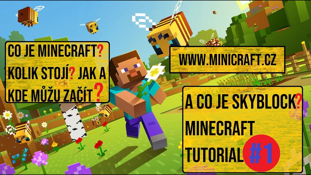 Co je Minecraft? Kolik stojí? Jak a kde můžu začít hrát? A co je ...
