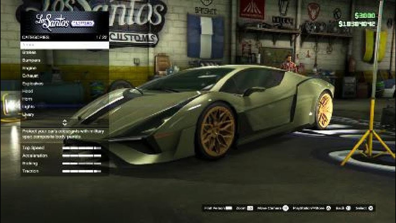 GTA 5 - Past DLC Showing Vehicle Customization - Pegassi Ignus ...