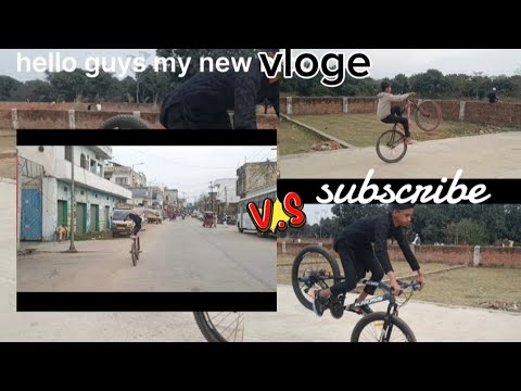 amroha cycle rider stunt video ⚡⚡ cycle rider vloggers my first vlogs Hey 👋😊⚡⚡ - YouTube
