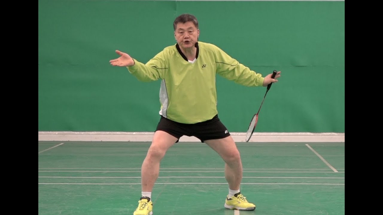 Badminton: Footwork Skills-Recovery Step-The Actions With and Without ...