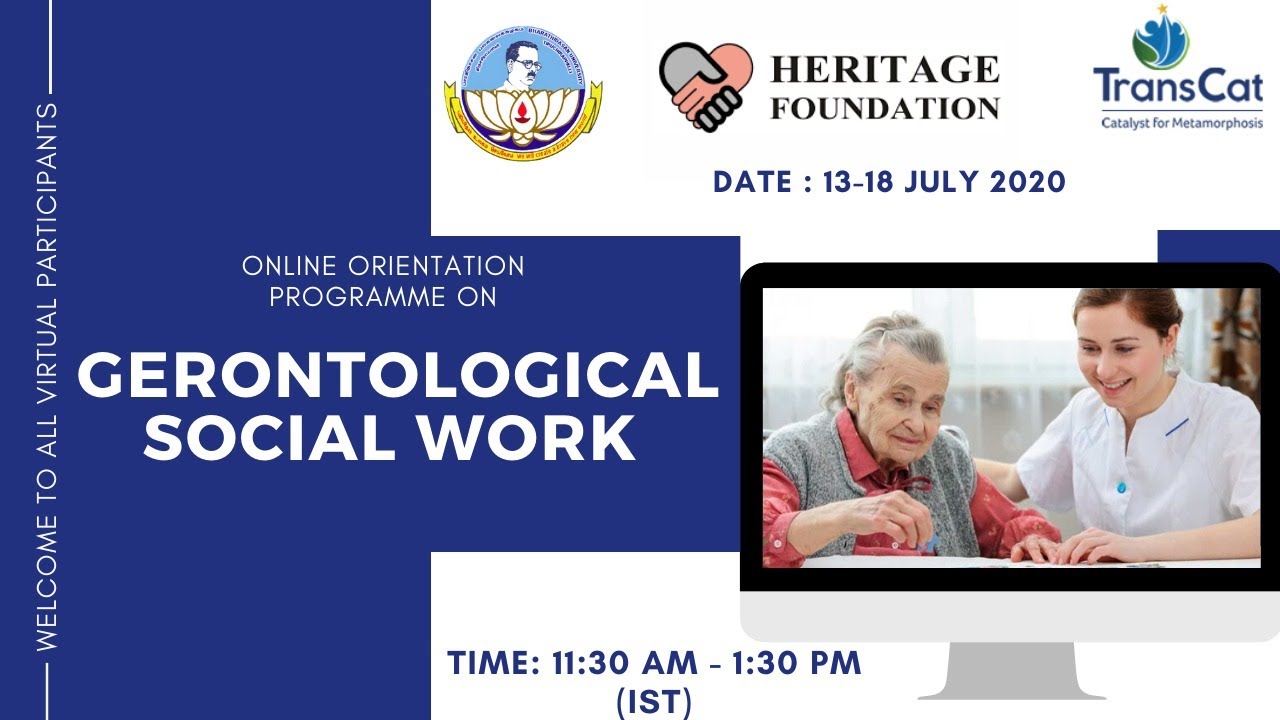 Day 3 - Online Orientation Programme on Gerontological Social Work ...