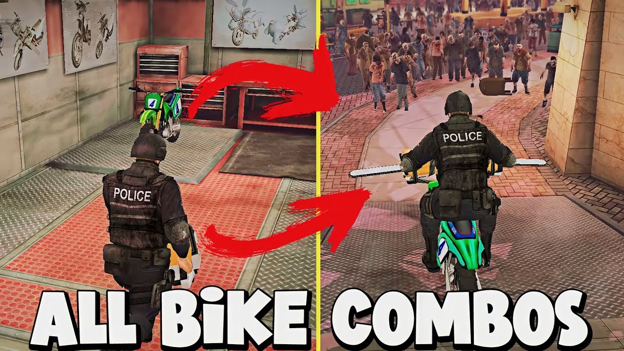ALL BIKE COMBOS - DEAD RISING 2 [HD] - YouTube