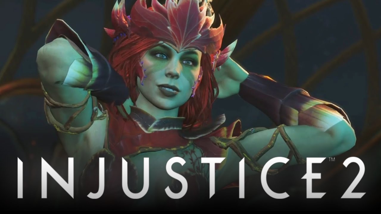 Injustice 2: New Swamp Thing Gameplay Vs Poison Ivy w/ Fully Customized ...