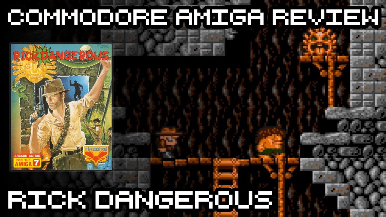 Rick Dangerous - Commodore Amiga Review | How to Retro - YouTube