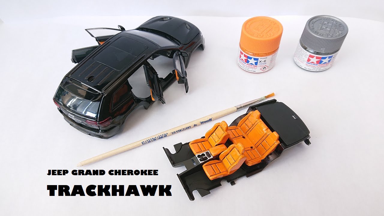 How to make a realistic interior : JEEP Grand Cherokee TrackHawk - YouTube