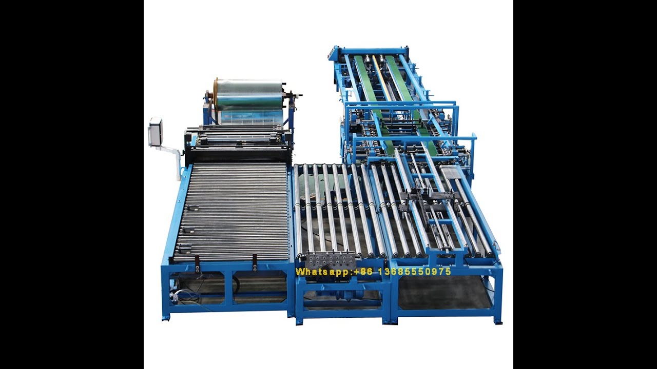 U Shape auto duct pipe making line V square duct pipe production line ...