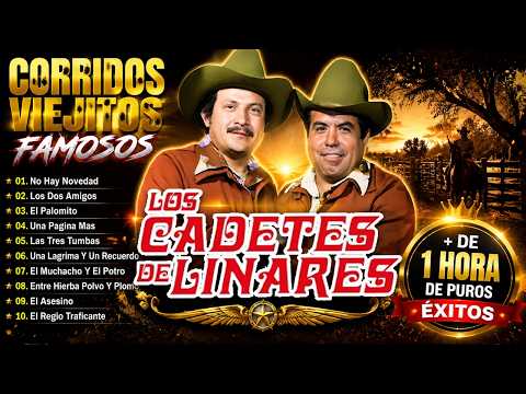 💥 LOS CADETES DE LINARES - CORRIDOS VIEJITOS FAMOSOS MIX 🔥Más De 1 Hora De Puros Éxitos Mix