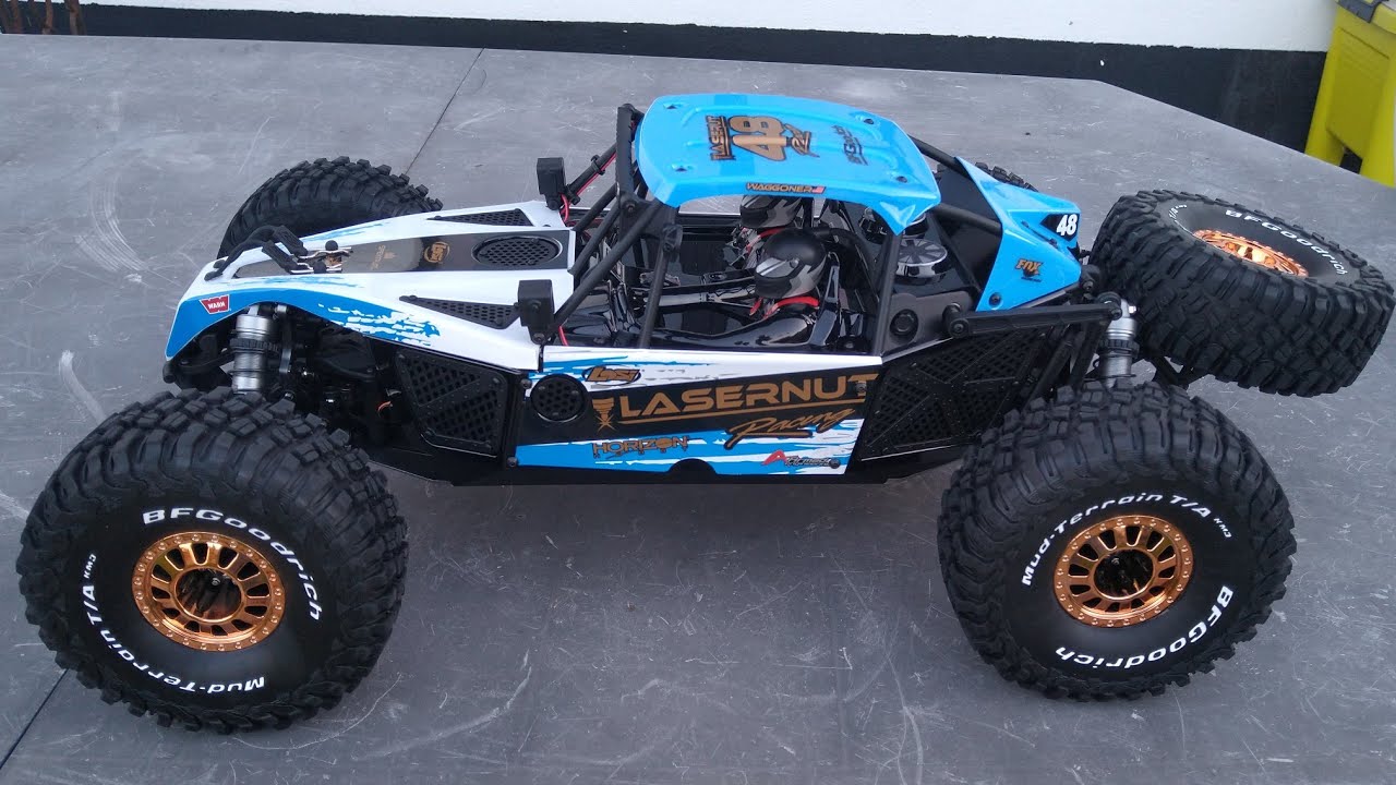Losi Tenacity Lasernut U4 first run - YouTube