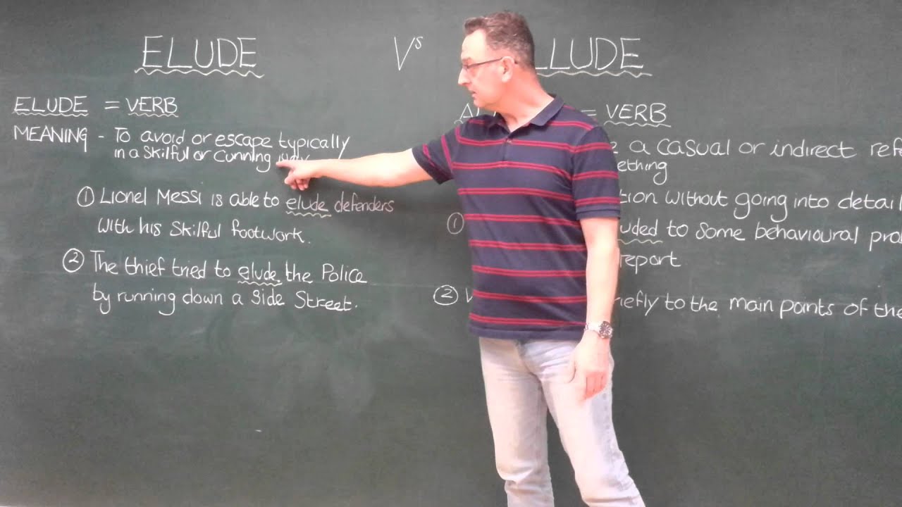 Elude Meaning